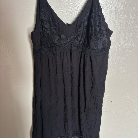 Soma | Intimates & Sleepwear | Soma Black Lace Chemise | Poshmark